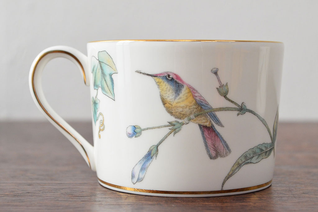 WEDGWOOD ウェッジウッド ハミングバード カップ&ソーサー2客 WEDGWOOD ウェッジウッド ハミングバード カップ&ソーサー2客